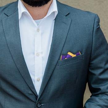 How To Fold A Three Point Pocket Square | TieMart Blog – TieMart, Inc.
