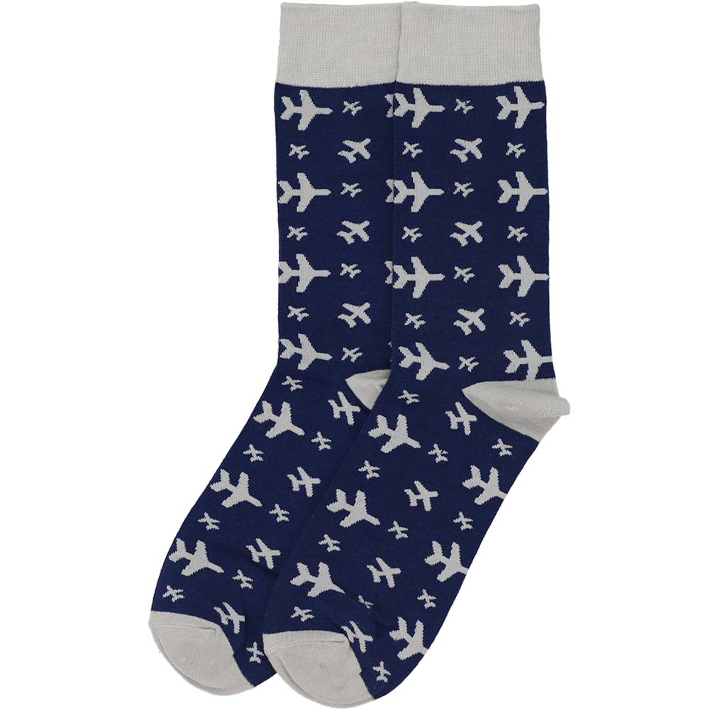 Men's Airplane Socks | Shop at TieMart – TieMart, Inc.
