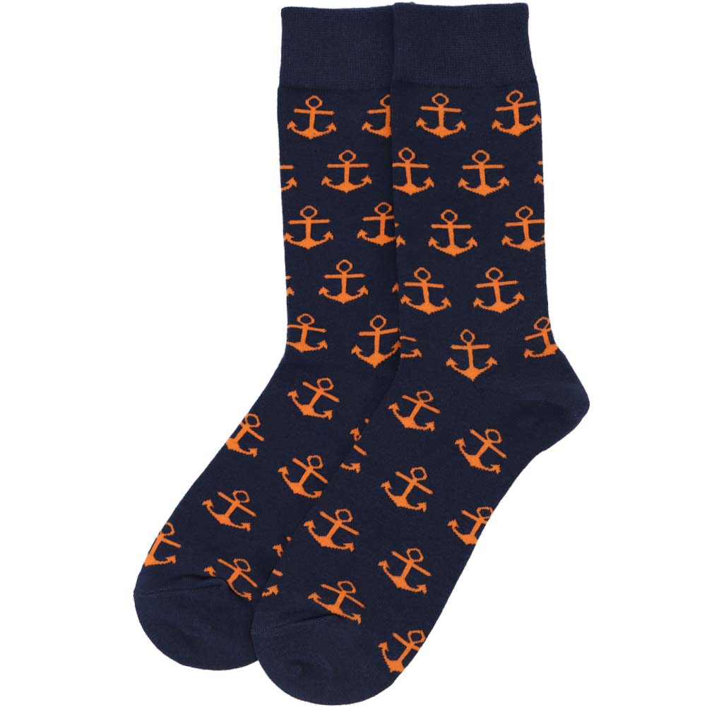 Men's Boat Anchor Socks | Shop at TieMart – TieMart, Inc.