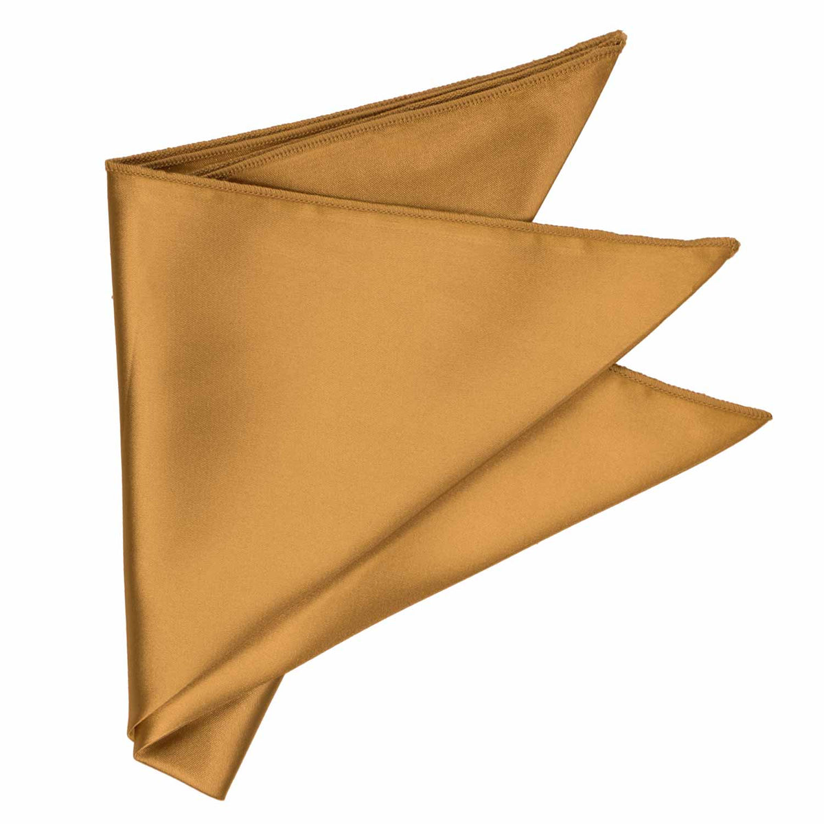 Antique Gold Solid Color Pocket Square | Shop at TieMart – TieMart, Inc.