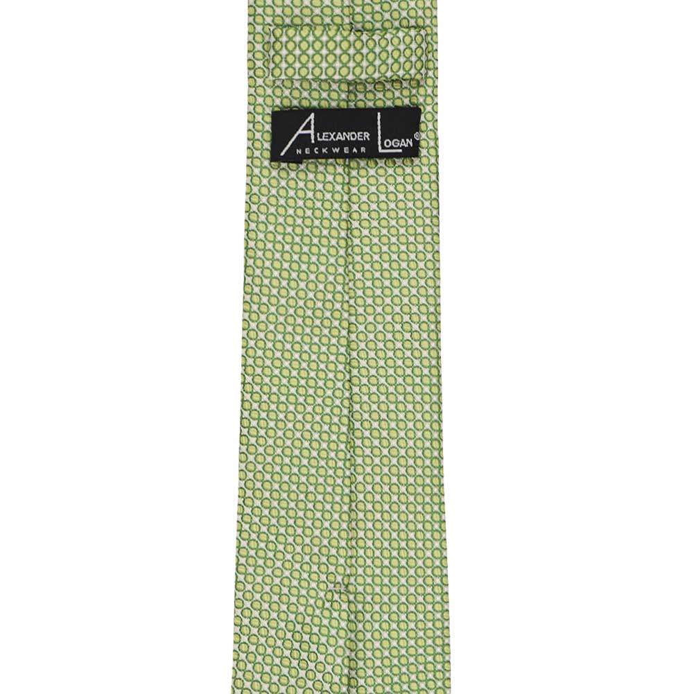 Apple Green Grain Pattern Slim Tie, 2.5" Width | Shop at TieMart ...