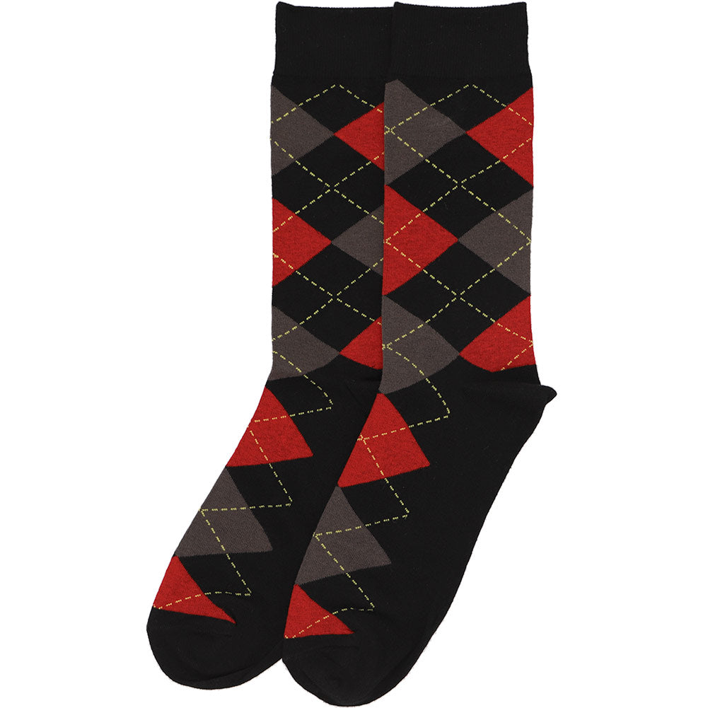 Men’s Everyday Argyle Socks, 5-Pack | Shop at TieMart – TieMart, Inc.