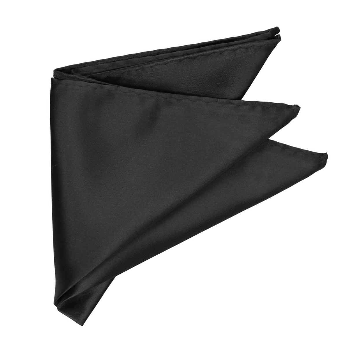 Black Premium Pocket Square | Shop at TieMart – TieMart, Inc.