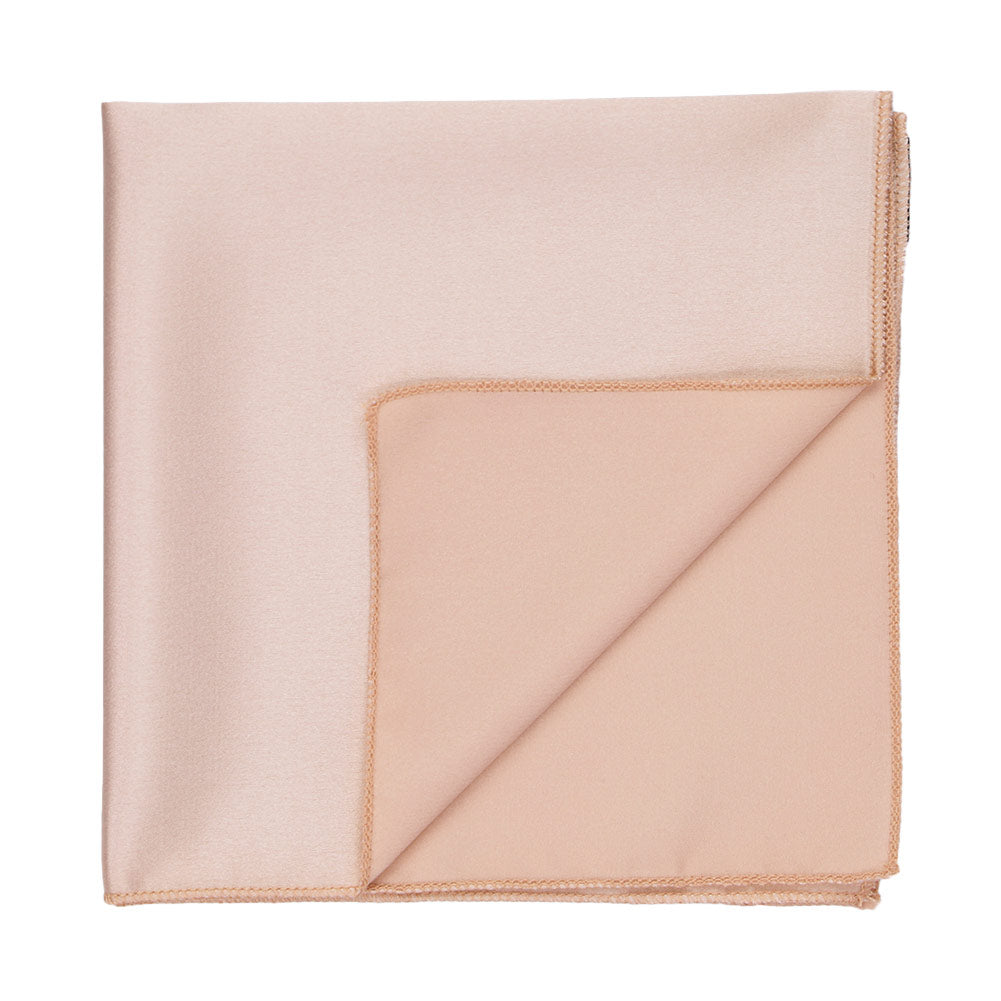 Blush Pink Solid Color Pocket Square | Shop at TieMart – TieMart, Inc.