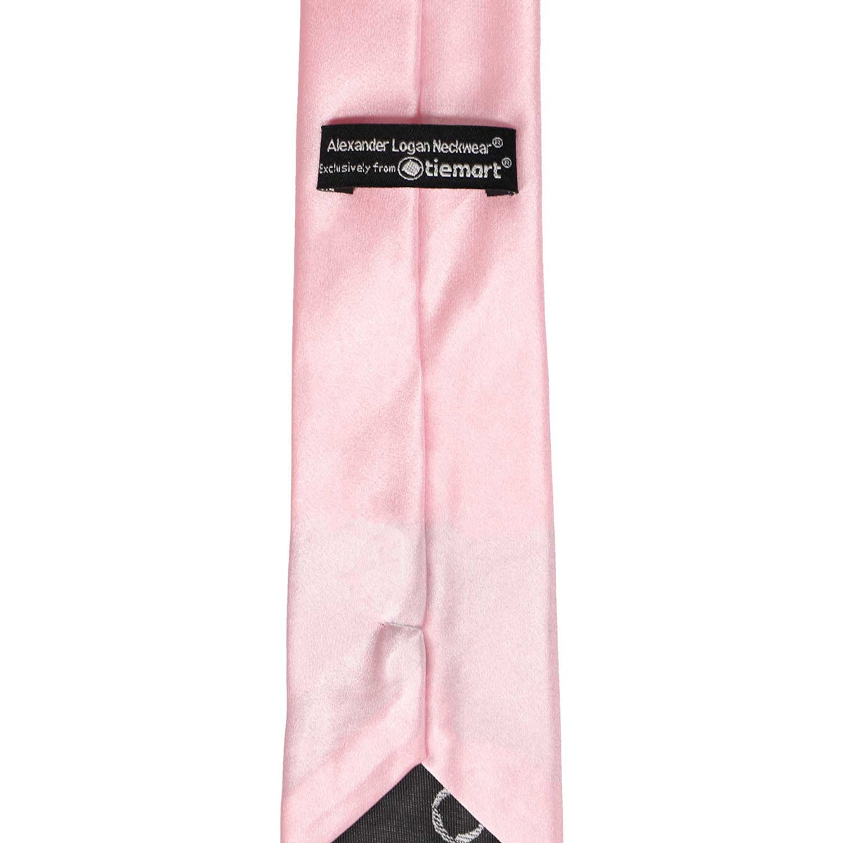 Boys' Carnation Pink Solid Color Tie | Shop at TieMart – TieMart, Inc.