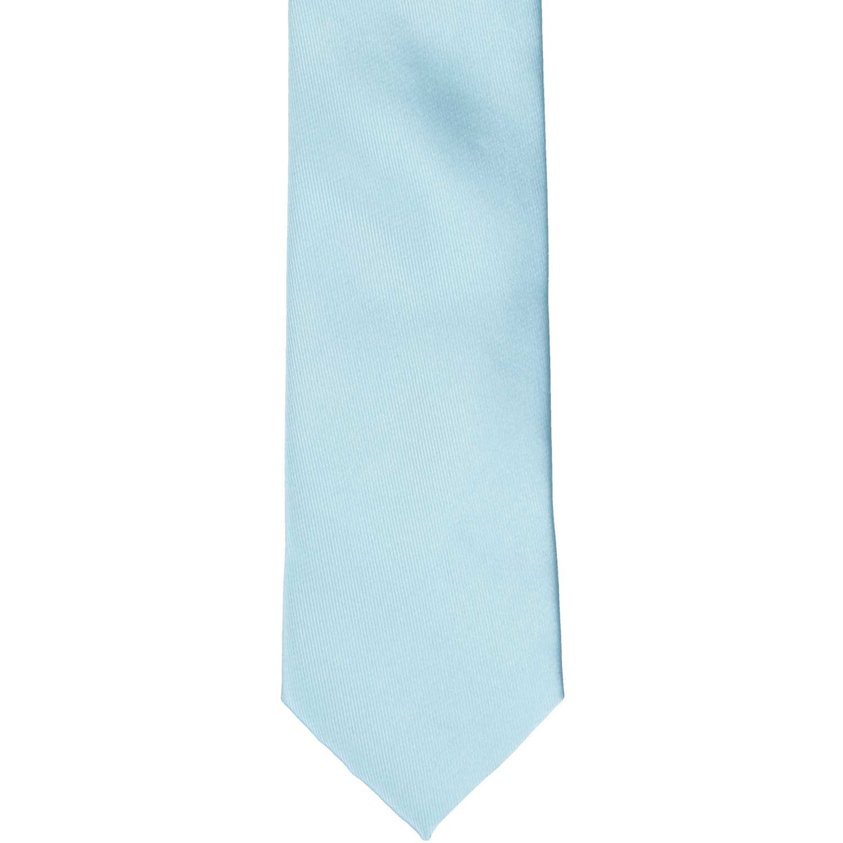 Boys' Powder Blue Solid Color Necktie | Shop at TieMart – TieMart, Inc.