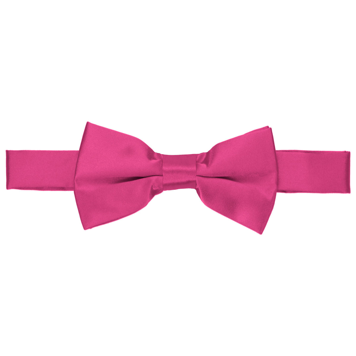 Bright Fuchsia Band Collar Bow Tie | Shop at TieMart – TieMart, Inc.