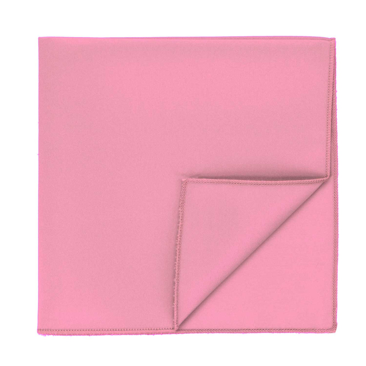 Bubblegum Pink Solid Color Pocket Squares | Shop at TieMart – TieMart, Inc.