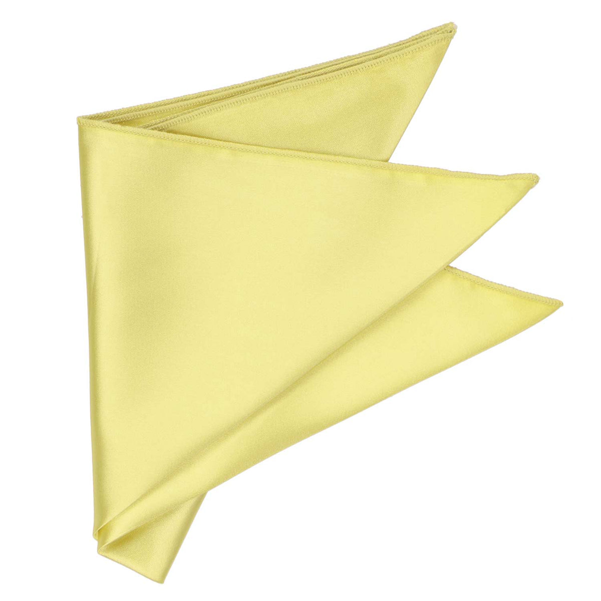Butter Yellow Solid Color Pocket Square | Shop at TieMart – TieMart, Inc.