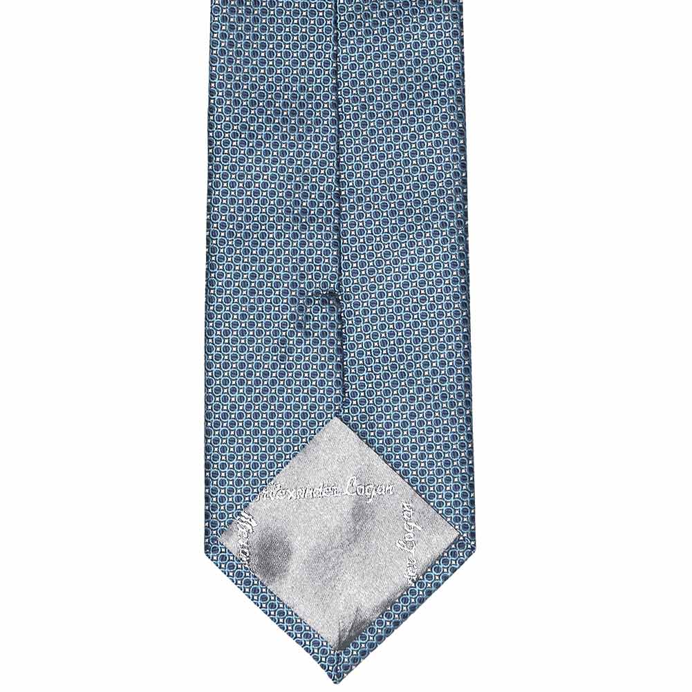 Dark Blue Grain Pattern Zipper Tie | Shop at TieMart – TieMart, Inc.