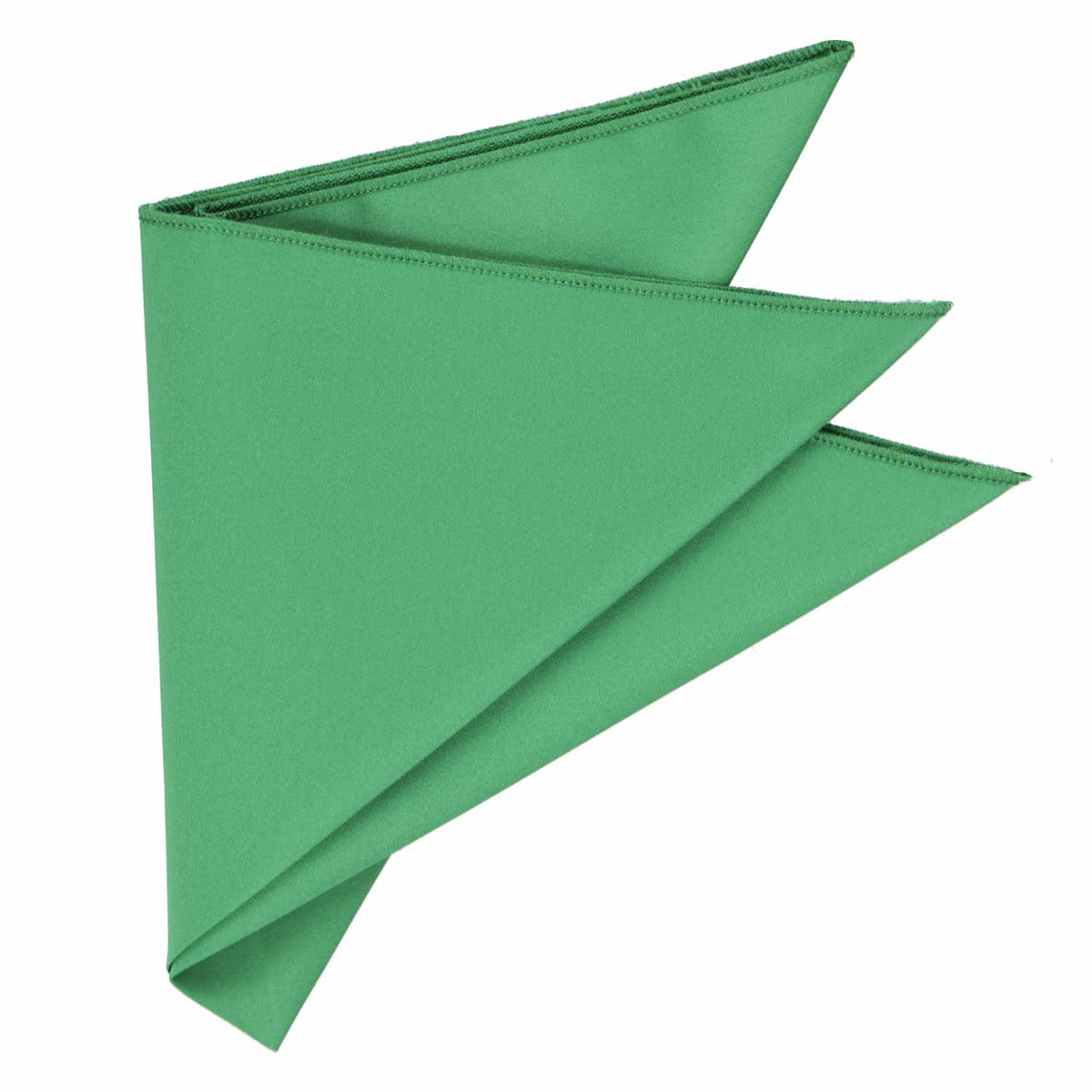 Emerald Green Solid Color Pocket Square | Shop at TieMart – TieMart, Inc.