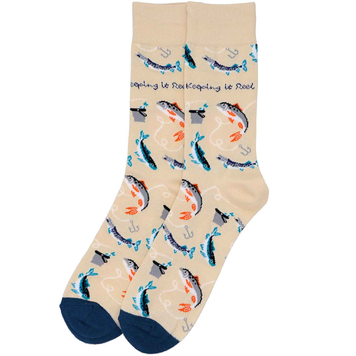 Men's Keeping It Reel Socks | Shop at TieMart – TieMart, Inc.