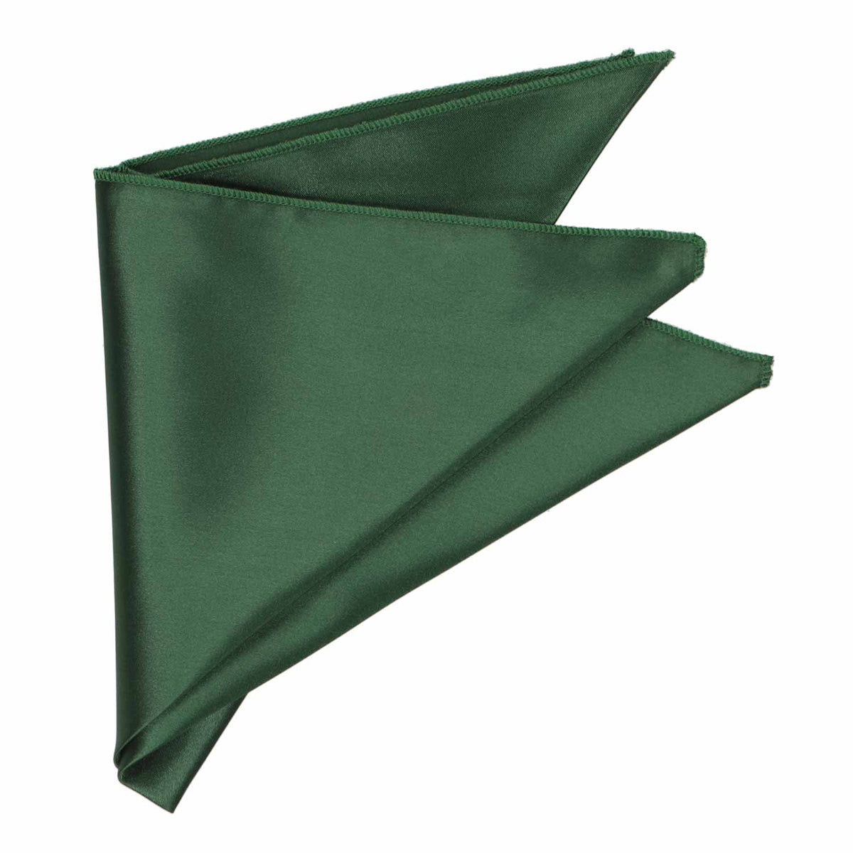 Forest Green Solid Color Pocket Square | Shop at TieMart – TieMart, Inc.