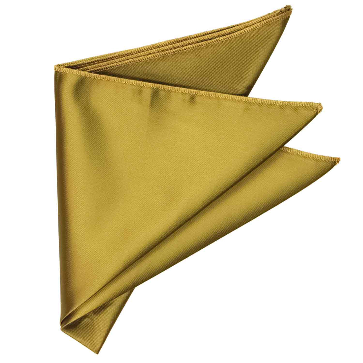 Gold Solid Color Pocket Square | Shop at TieMart – TieMart, Inc.