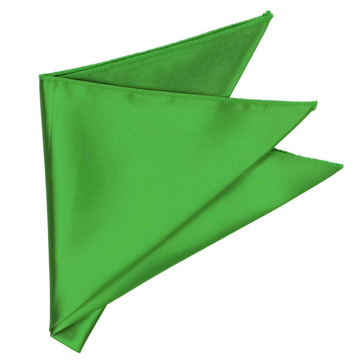 Grass Green Solid Color Pocket Square | Shop at TieMart – TieMart, Inc.