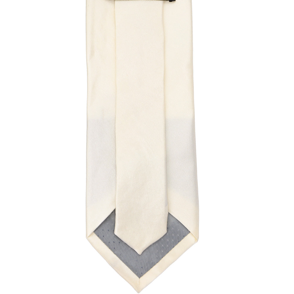 Ivory Silk Extra Long Necktie | Shop at TieMart – TieMart, Inc.