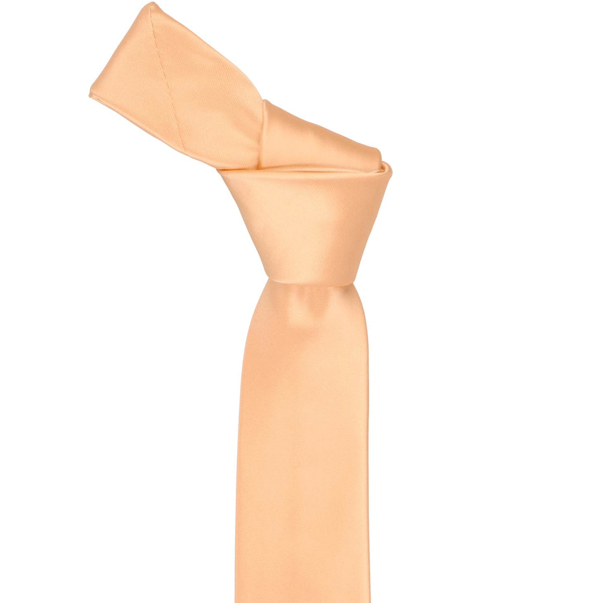 Peach Premium Slim Necktie, 2.25" Width | Shop at TieMart – TieMart, Inc.