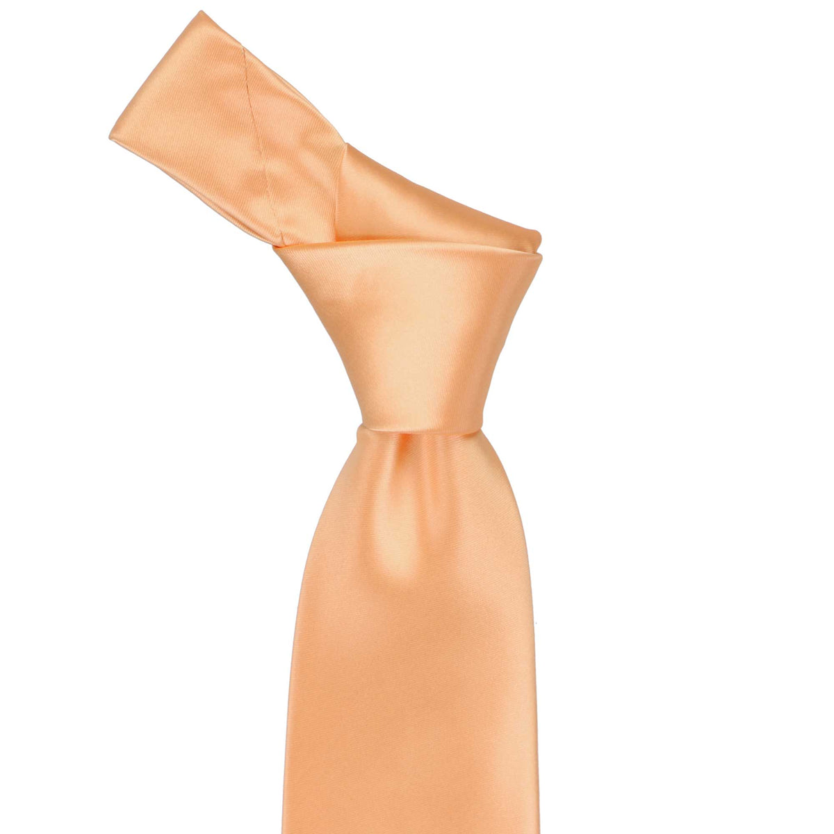 Peach Premium Extra Long Necktie | Shop at TieMart – TieMart, Inc.