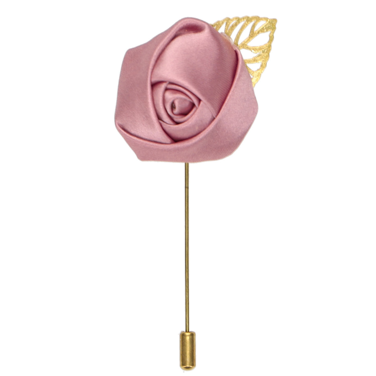 Pink Champagne Premium Flower Lapel Pin | Shop at TieMart – TieMart, Inc.