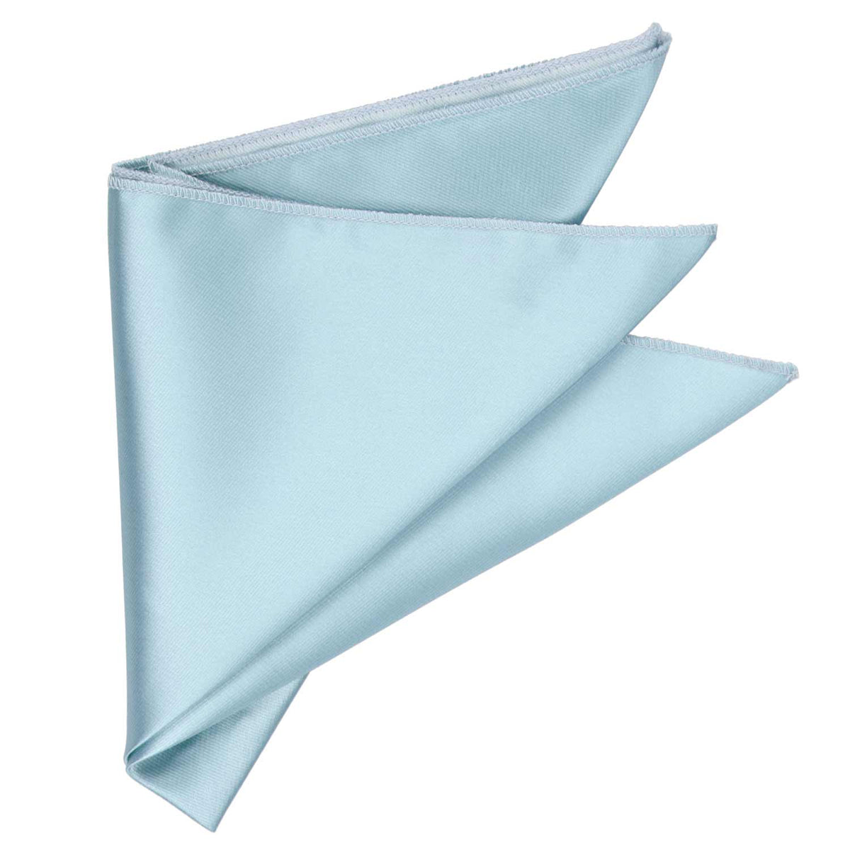 Powder Blue Solid Color Pocket Square | Shop at TieMart – TieMart, Inc.