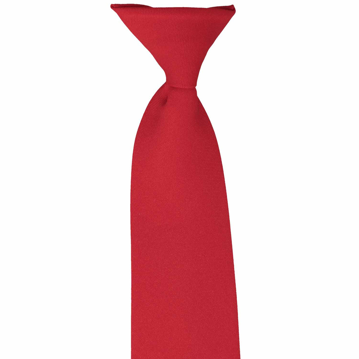 Red Clip-On Uniform Ties | Shop at TieMart – TieMart, Inc.