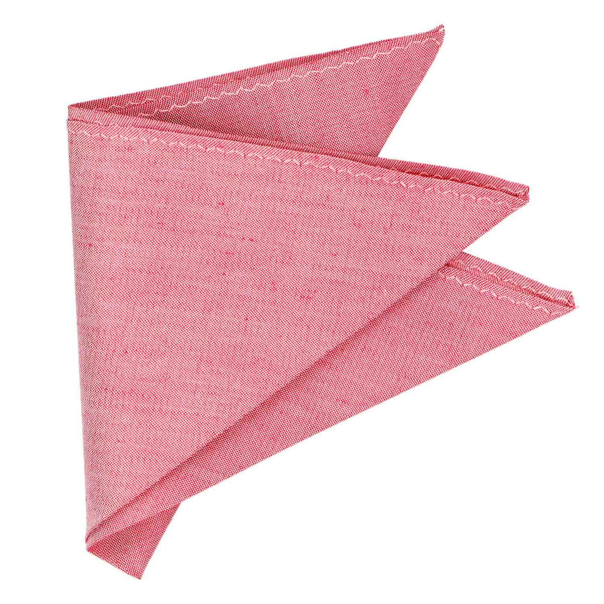 Red Linen/Silk Pocket Square | Shop at TieMart – TieMart, Inc.