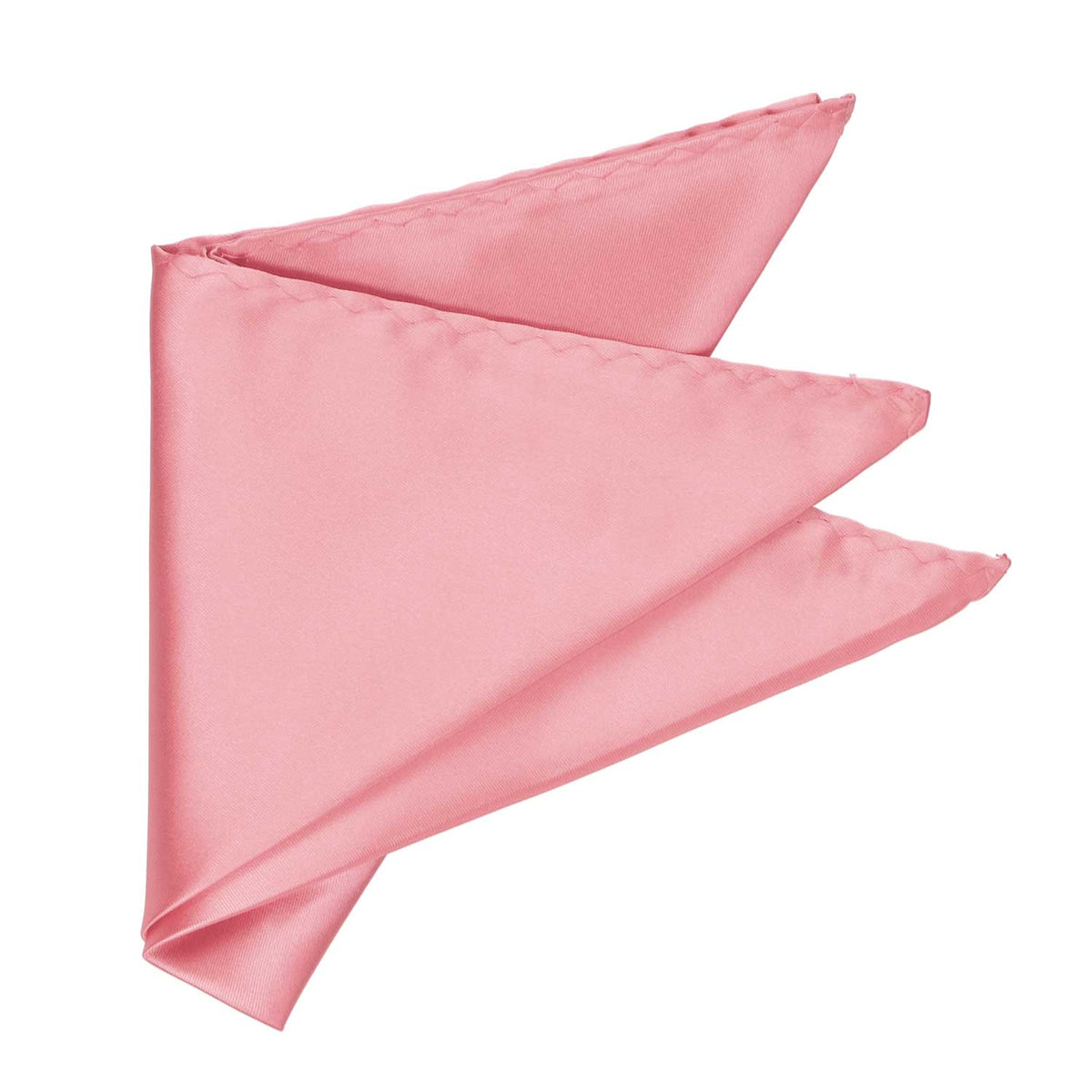 Rose Petal Pink Premium Pocket Square | Shop at TieMart – TieMart, Inc.