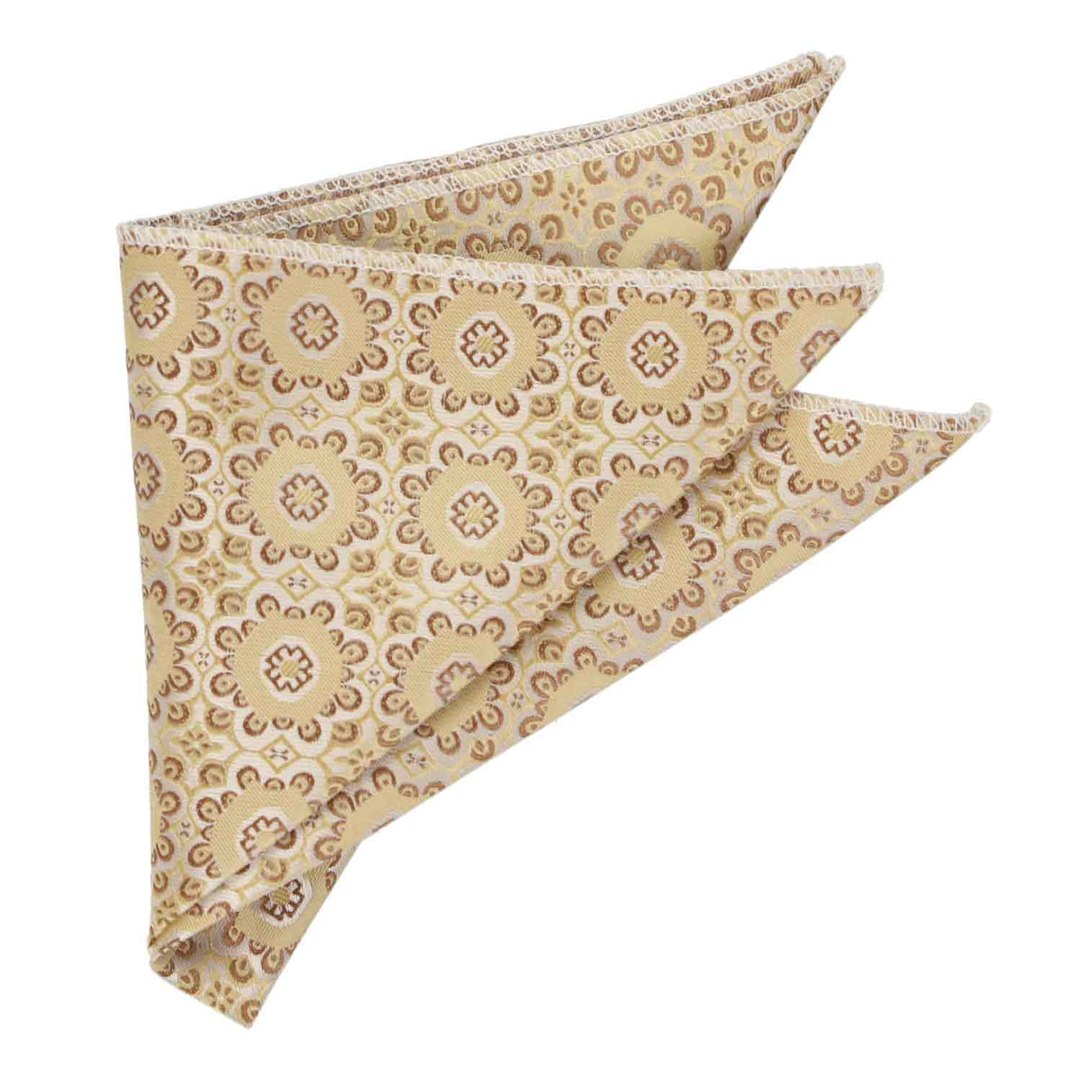 Straw Floral Pattern Pocket Square | Shop at TieMart – TieMart, Inc.