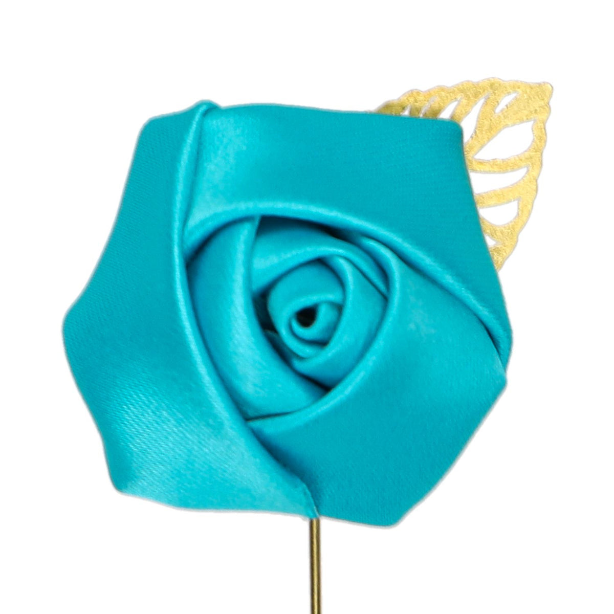 Turquoise Flower Lapel Pin | Shop at TieMart – TieMart, Inc.