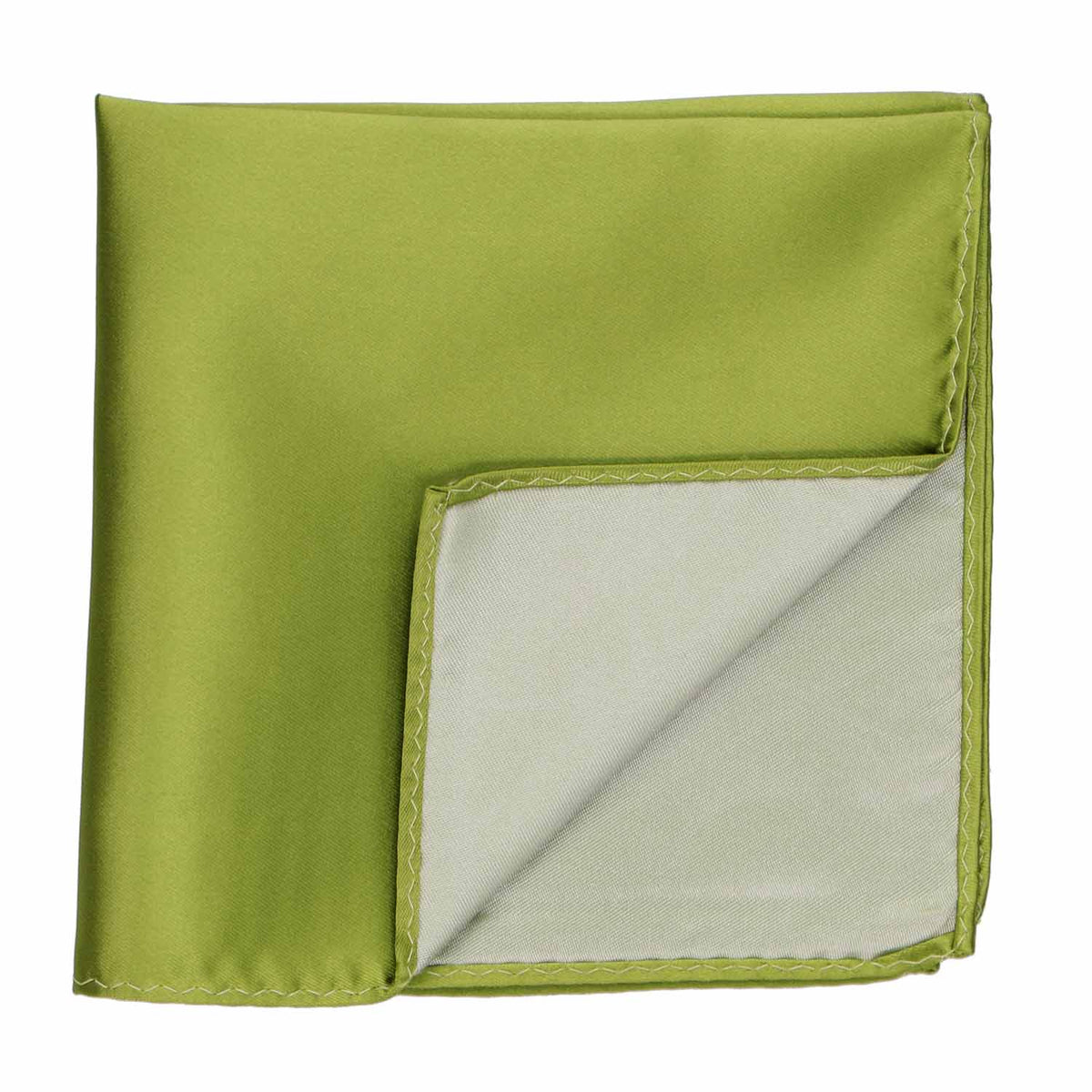 Wasabi Green Premium Pocket Square | Shop at TieMart – TieMart, Inc.