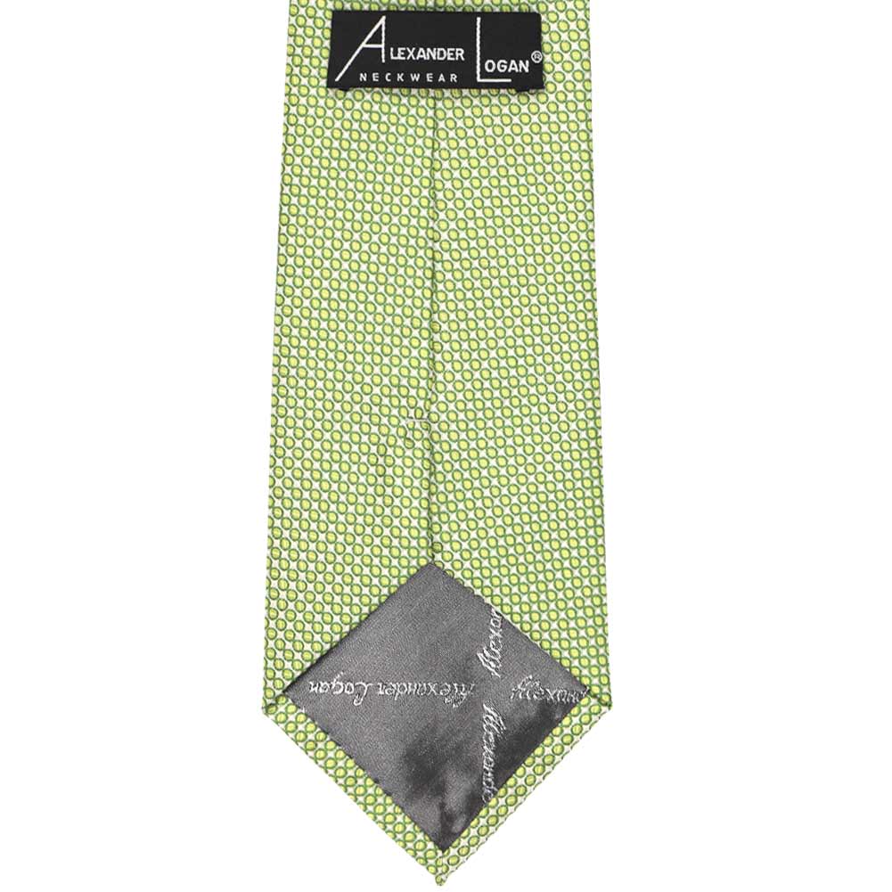 Apple Green Grain Pattern Extra Long Tie | Shop at TieMart – TieMart, Inc.