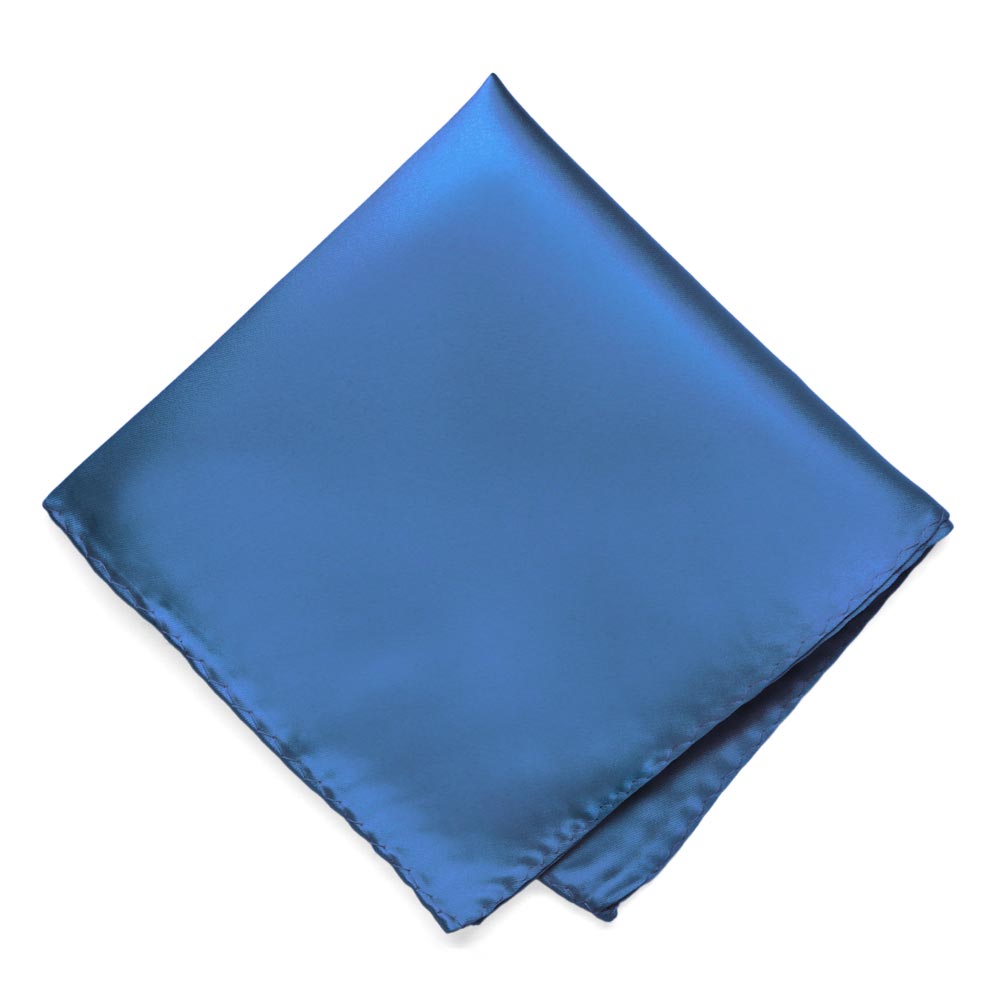 Blue Premium Pocket Square | Shop at TieMart – TieMart, Inc.