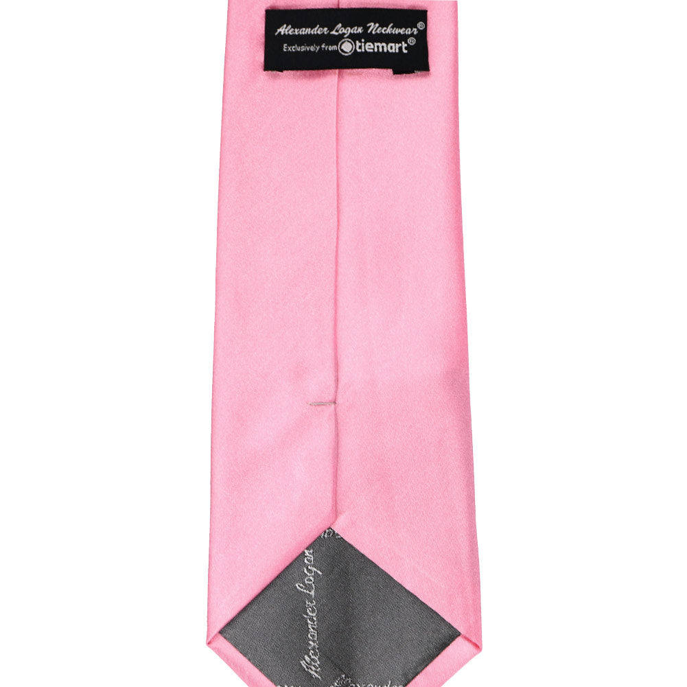 Bright Pink Solid Color Necktie | Shop at TieMart – TieMart, Inc.