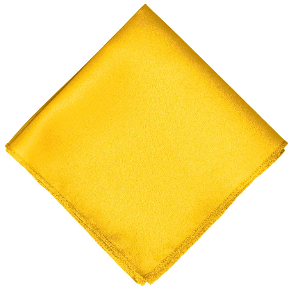 Bumblebee Yellow Pocket Square | Shop at TieMart – TieMart, Inc.