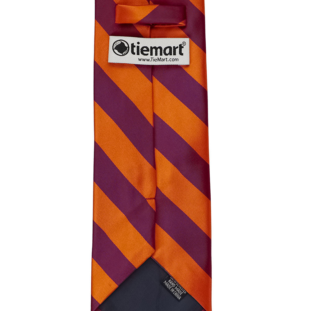 orange school tie