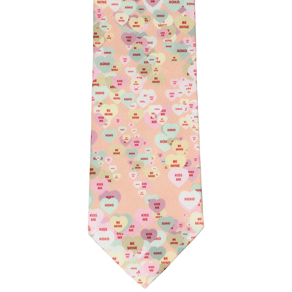 Candy Hearts Necktie | Shop at TieMart – TieMart, Inc.