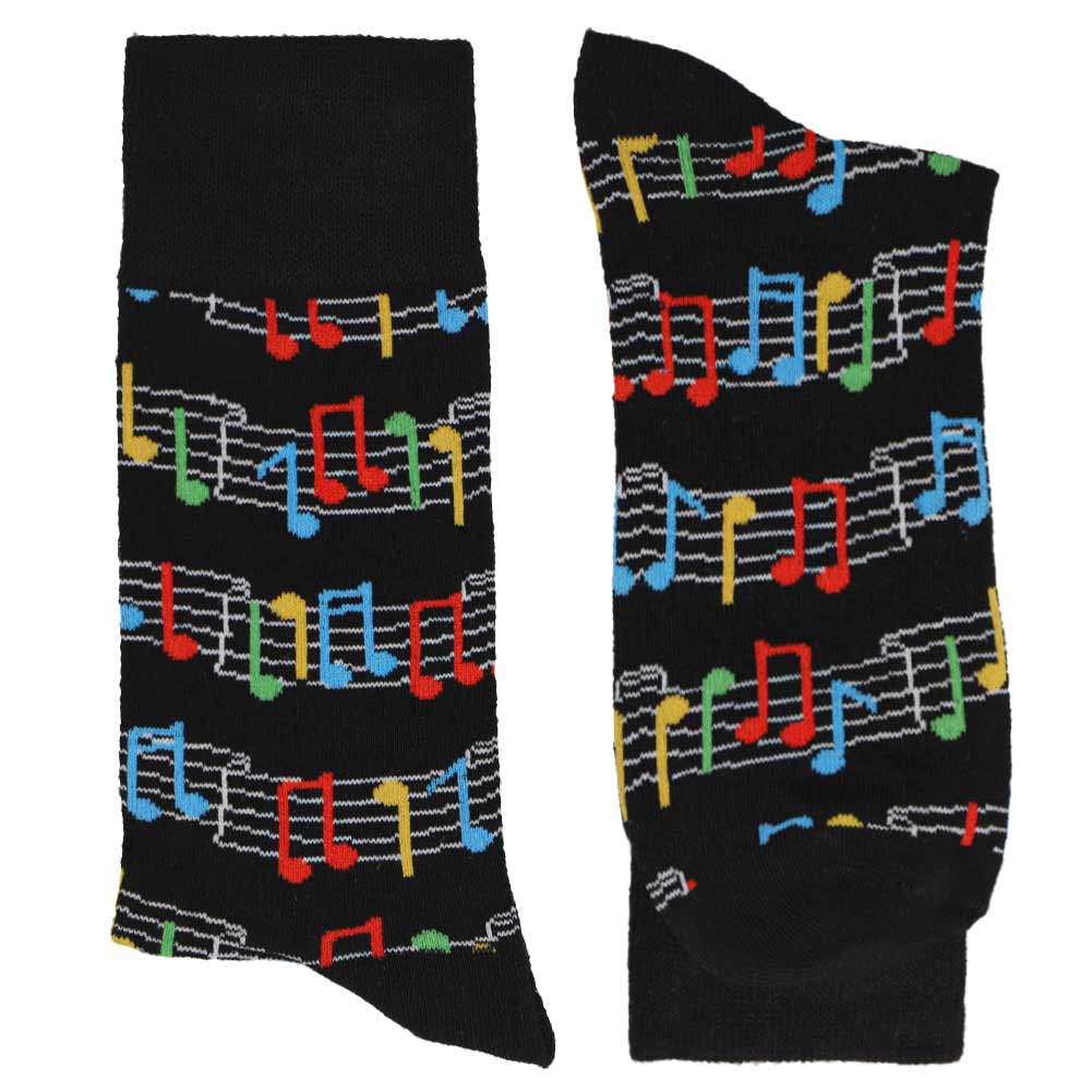 Men's Sheet Music Socks | Shop at TieMart – TieMart, Inc.