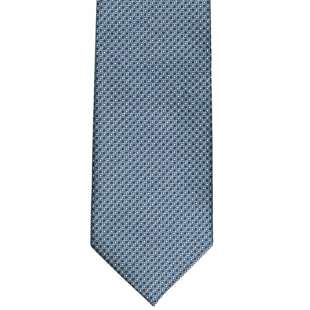 Dark Blue Grain Pattern Extra Long Tie | Shop at TieMart – TieMart, Inc.