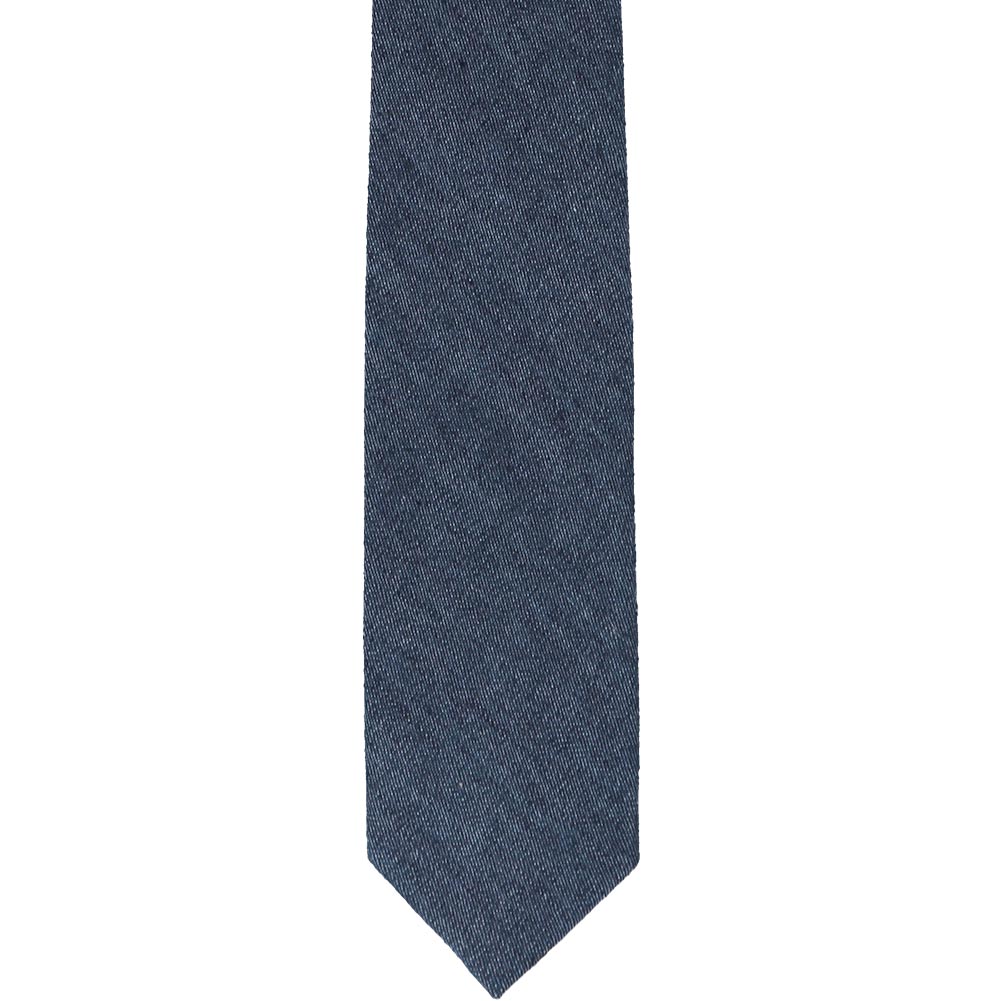 Denim Skinny Necktie, 2" Width | Shop at TieMart – TieMart, Inc.