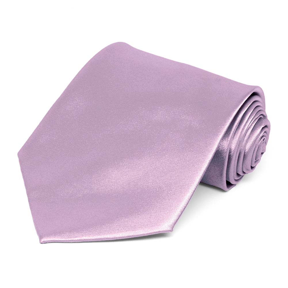 English Lavender Solid Color Necktie | Shop at TieMart – TieMart, Inc.