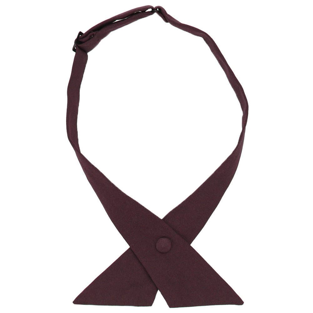 Maroon Crossover Uniform Tie | Shop at TieMart – TieMart, Inc.