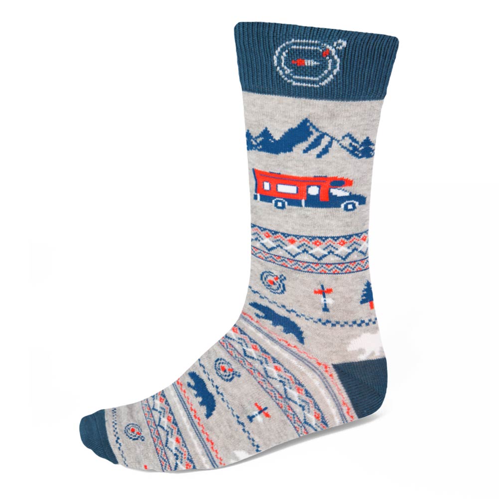 Men's Road Trip Socks | Shop at TieMart – TieMart, Inc.