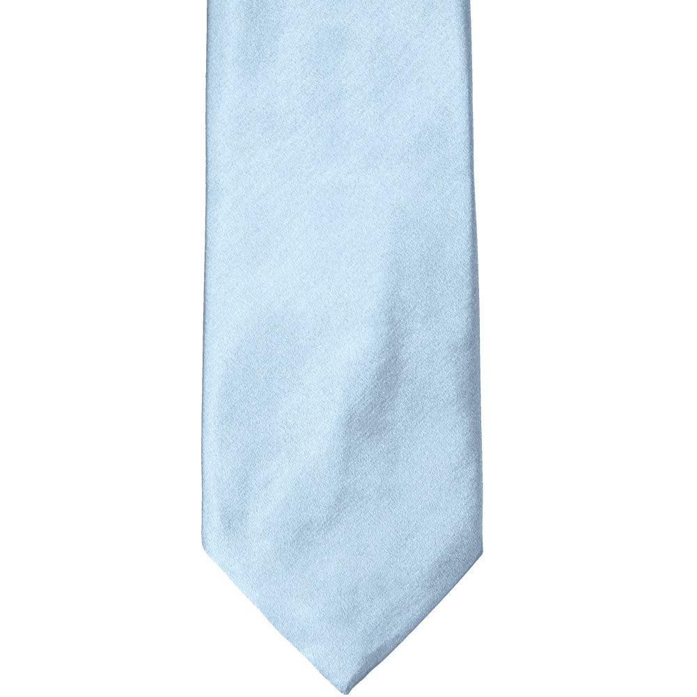 Pale Blue Solid Color Necktie | Shop at TieMart – TieMart, Inc.