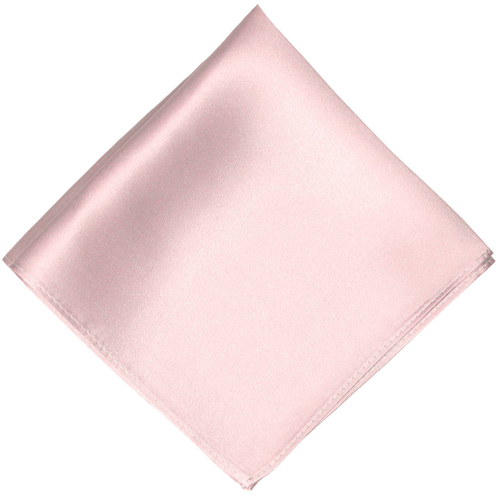 Pastel Pink Silk Pocket Square | Shop at TieMart – TieMart, Inc.