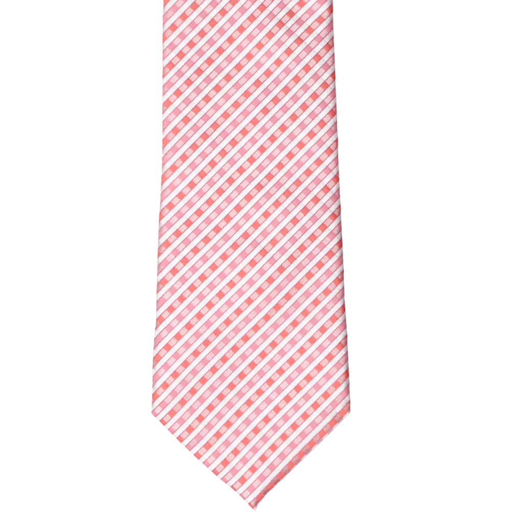 Perfect Pink Plaid Tie | Shop at TieMart – TieMart, Inc.