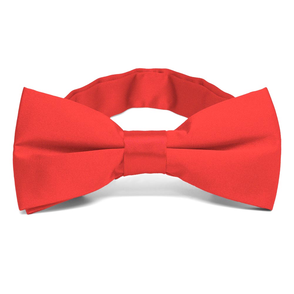 Poppy Red Band Collar Bow Tie | Shop at TieMart – TieMart, Inc.