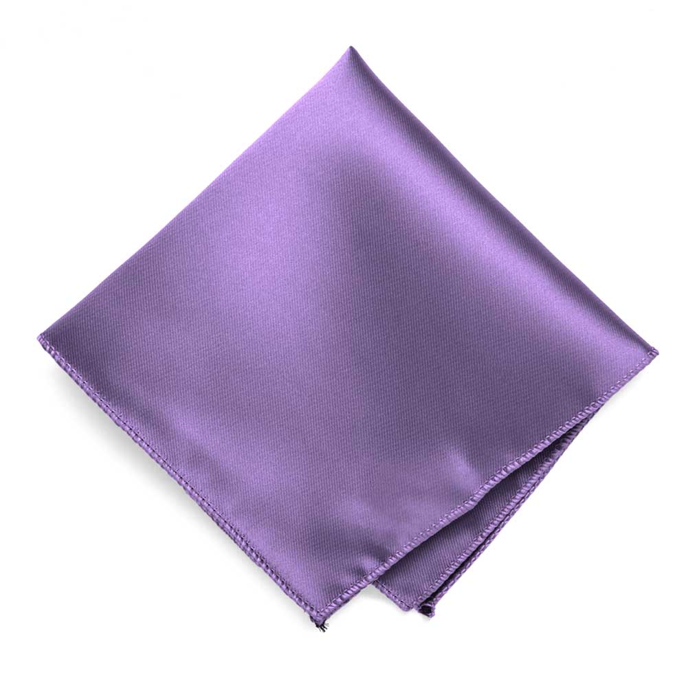 Purple Solid Color Pocket Square | Shop at TieMart – TieMart, Inc.