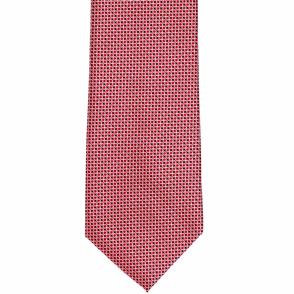 Red Grain Pattern Necktie | Shop at TieMart – TieMart, Inc.