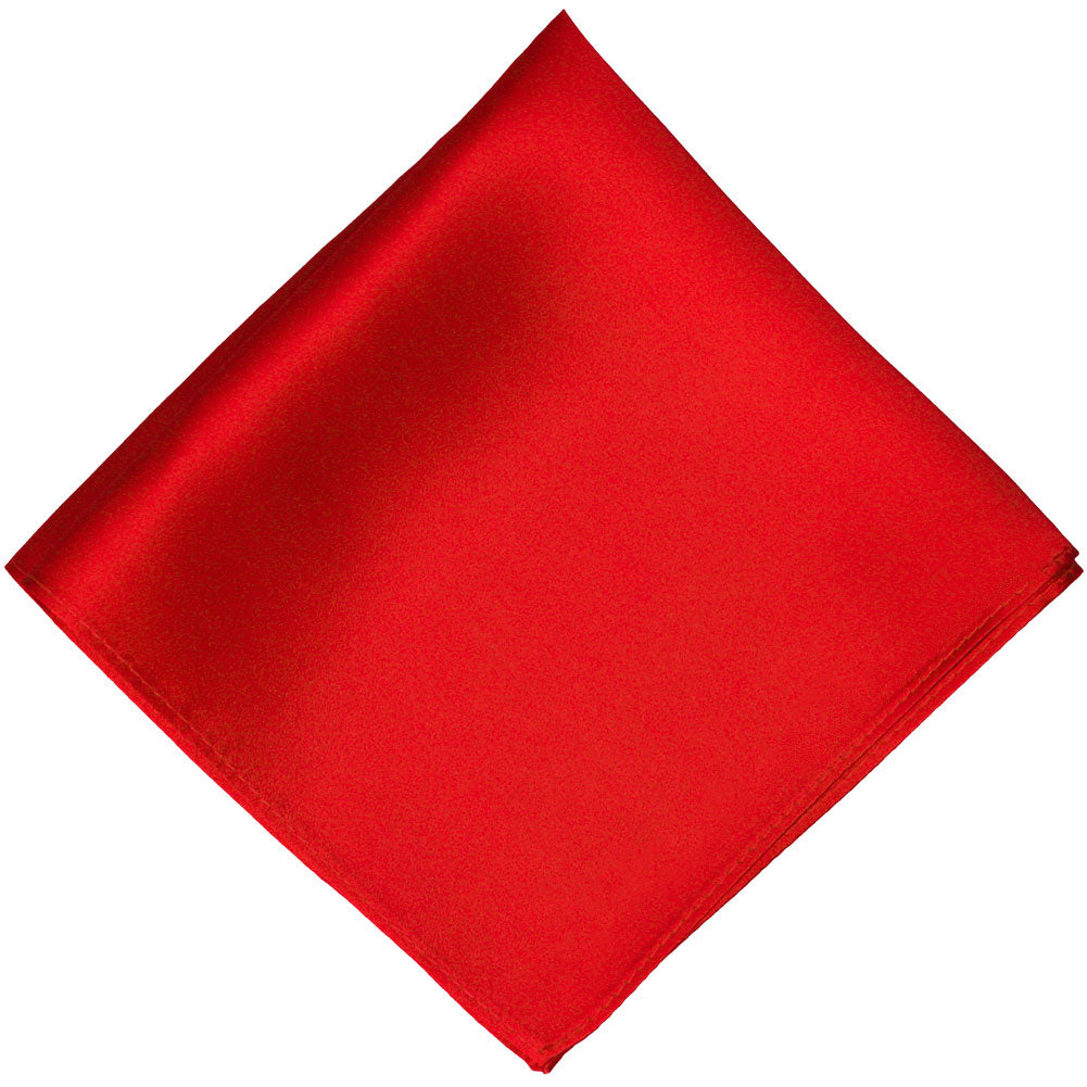 Red Silk Pocket Square | Shop at TieMart – TieMart, Inc.