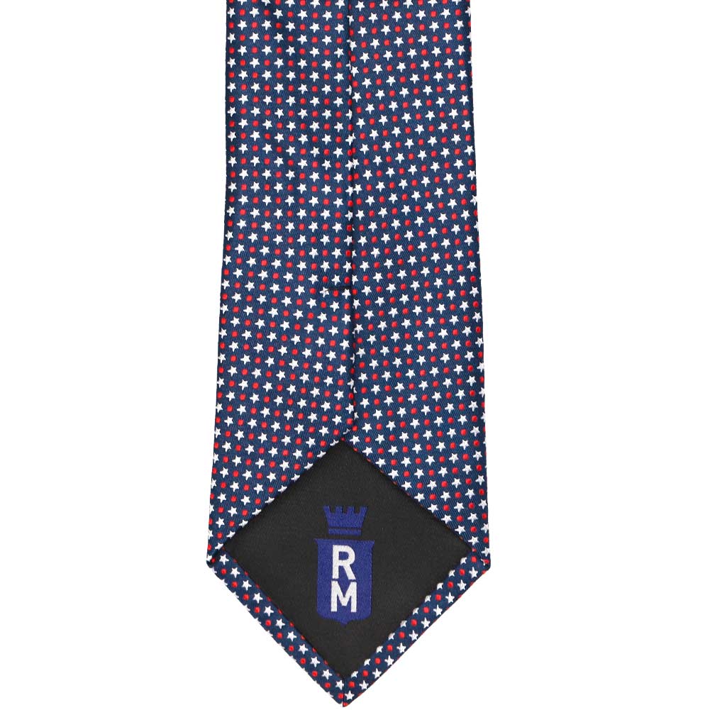 Star Pattern Silk Necktie | Shop at TieMart – TieMart, Inc.